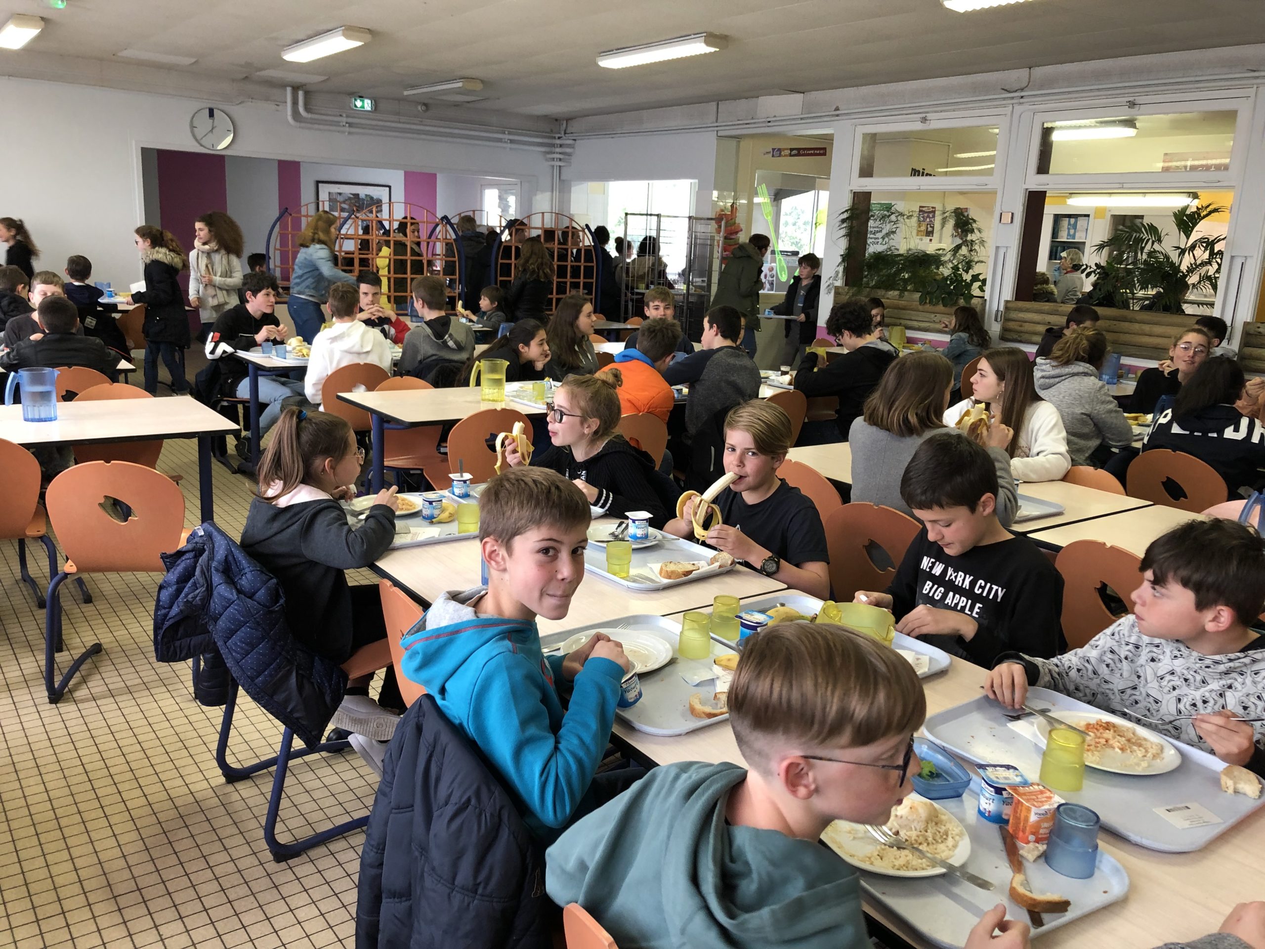 Les lieux de vie au Collège Sacré Coeur